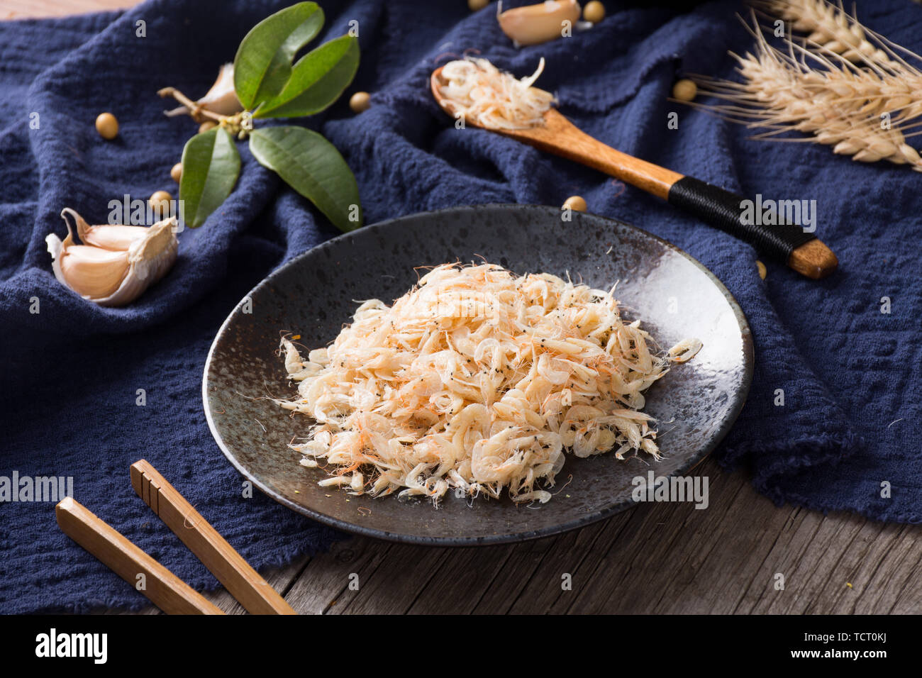 Shrimp skin is a kind of ingredient, mainly made from hairy shrimp ...