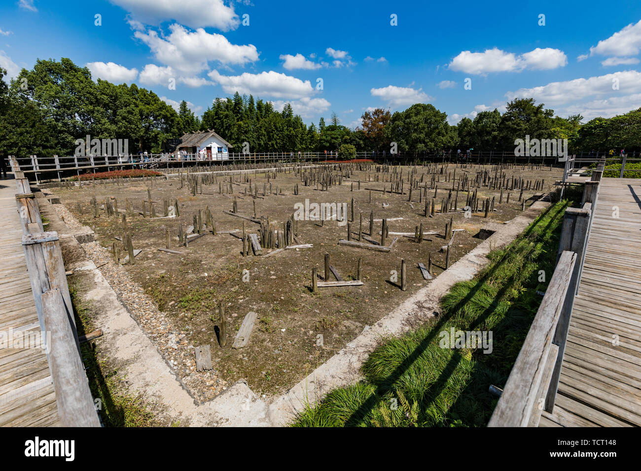 Ningbo Yuyao Hemudu Site Museum Stock Photo - Alamy