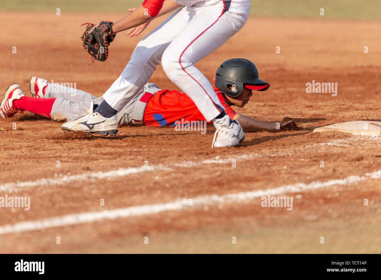 Sports and Junior Baseball Game Stock Photo - Alamy