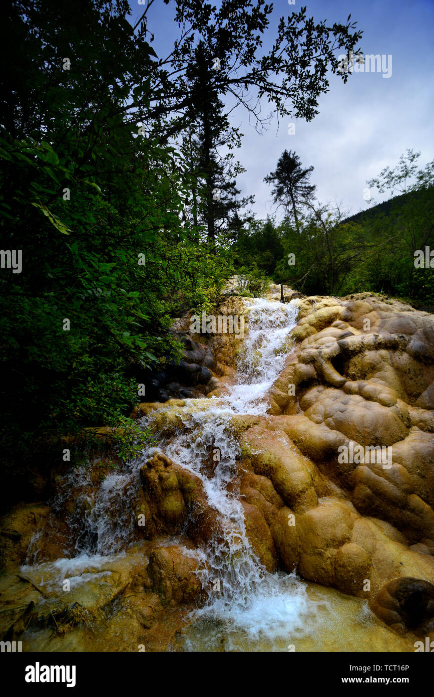 Munigou waterfall hi-res stock photography and images - Alamy