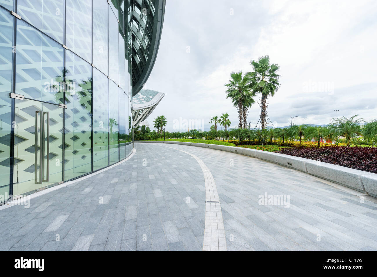 Outdoor perspective view design guide buildings hi-res stock ...