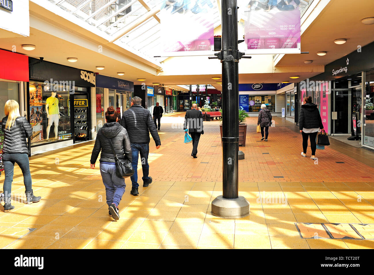Burnley shopping centre hi-res stock photography and images - Alamy