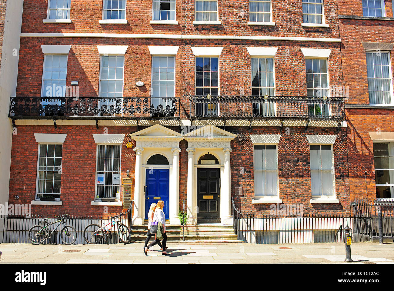 England brick terrace liverpool hi-res stock photography and images - Alamy
