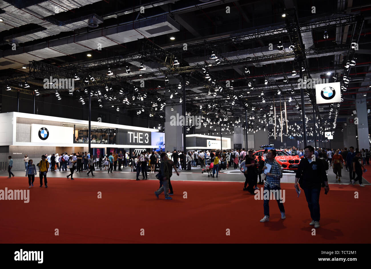 Audi Exhibition Hall at the 2019 Shanghai International Auto Show Stock ...