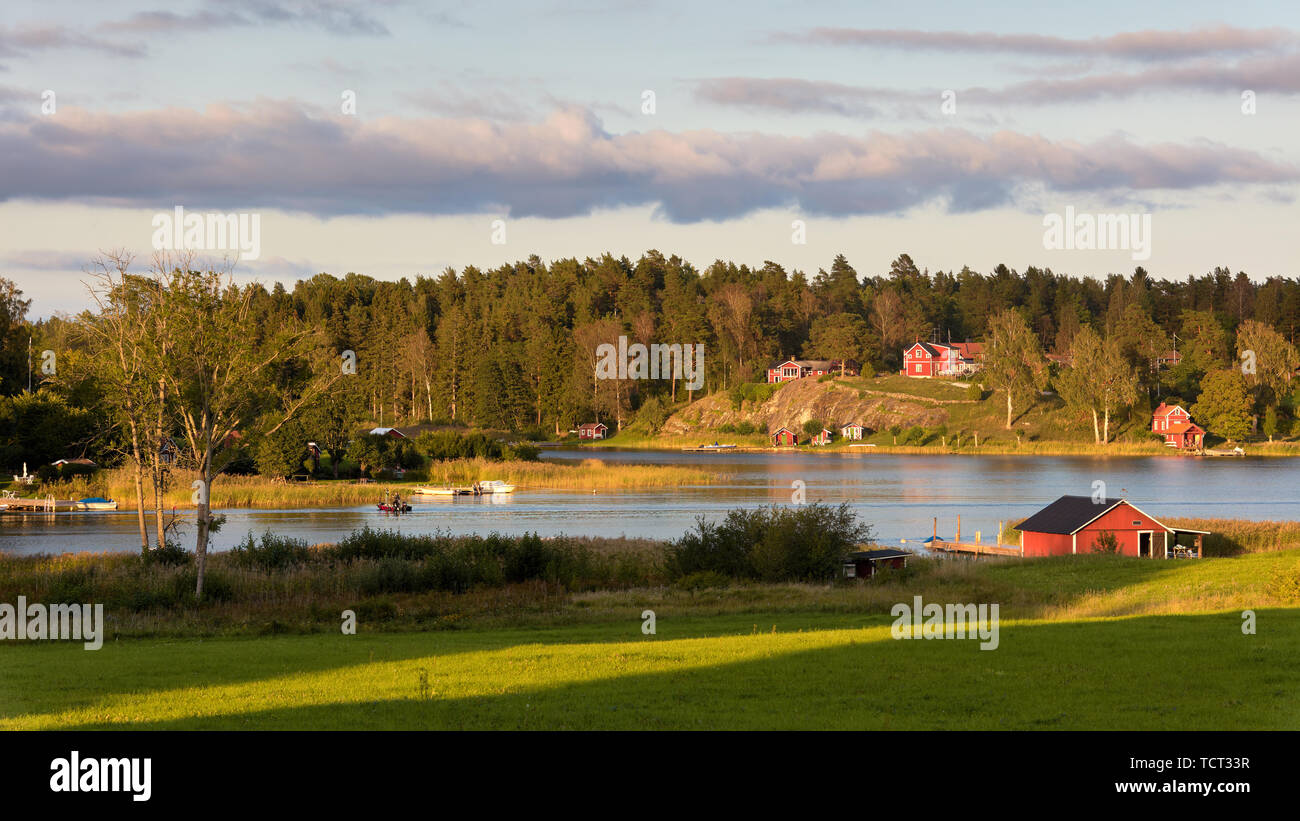 Swedish fall landscape hi-res stock photography and images - Alamy