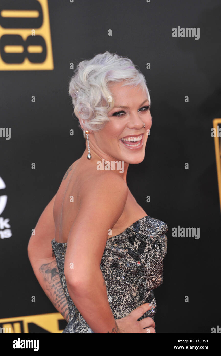 LOS ANGELES, CA. November 23, 2008: Pink at the 2008 American Music ...