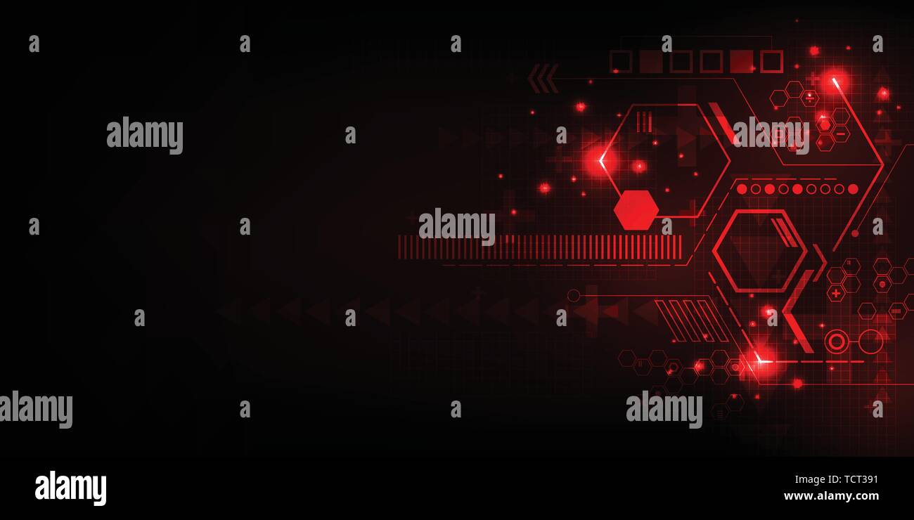 Vector background in the concept of technology Stock Vector Image & Art ...