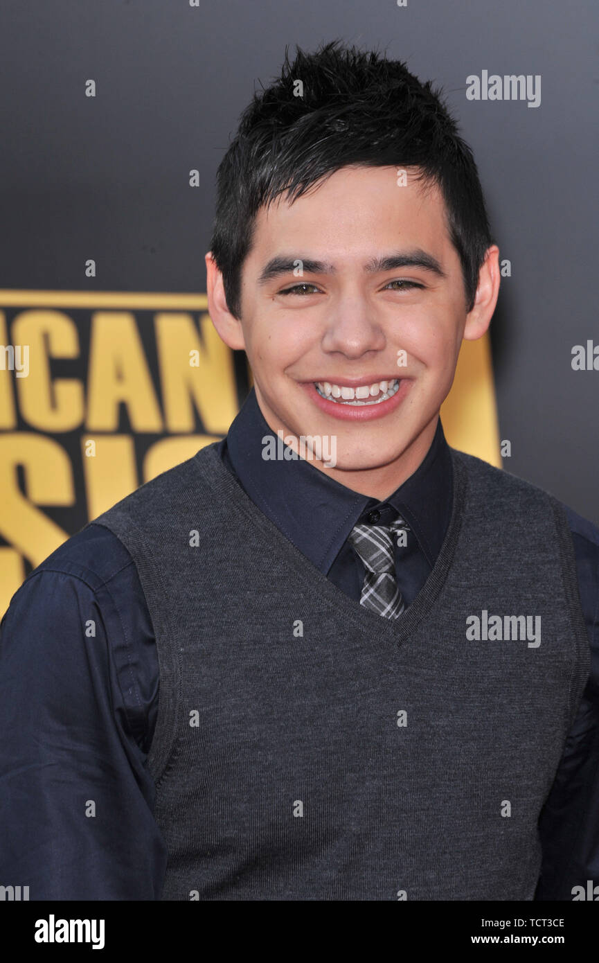LOS ANGELES, CA. November 23, 2008: David Archuleta at the 2008 ...