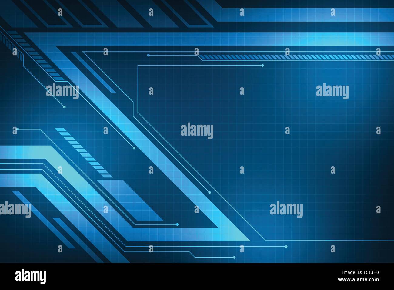 Vector background in the concept of technology Stock Vector Image & Art ...