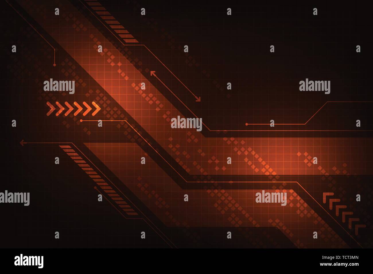 Vector background in the concept of technology Stock Vector Image & Art ...