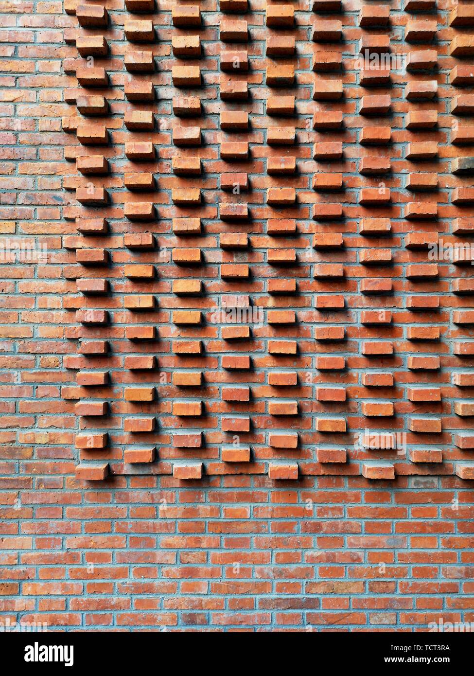 Red brick wall Stock Photo - Alamy