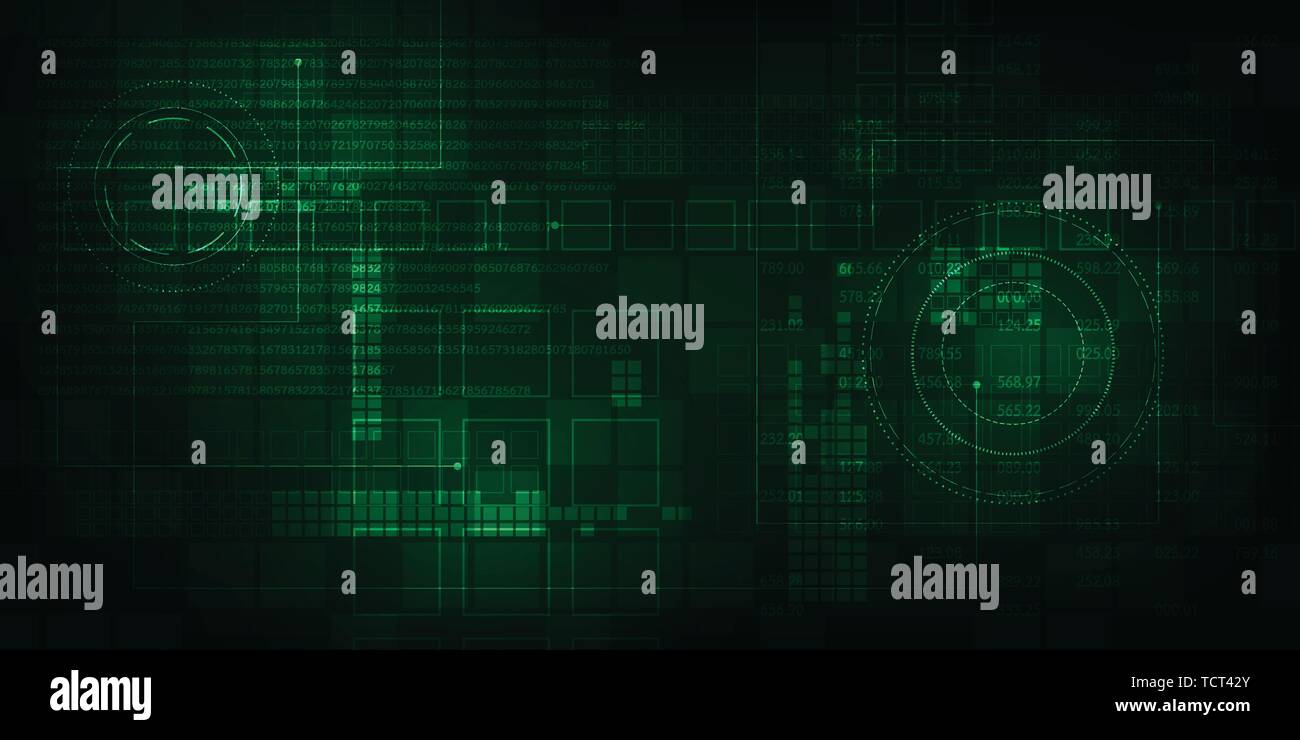 Calculation of various digital information Stock Vector Image & Art - Alamy
