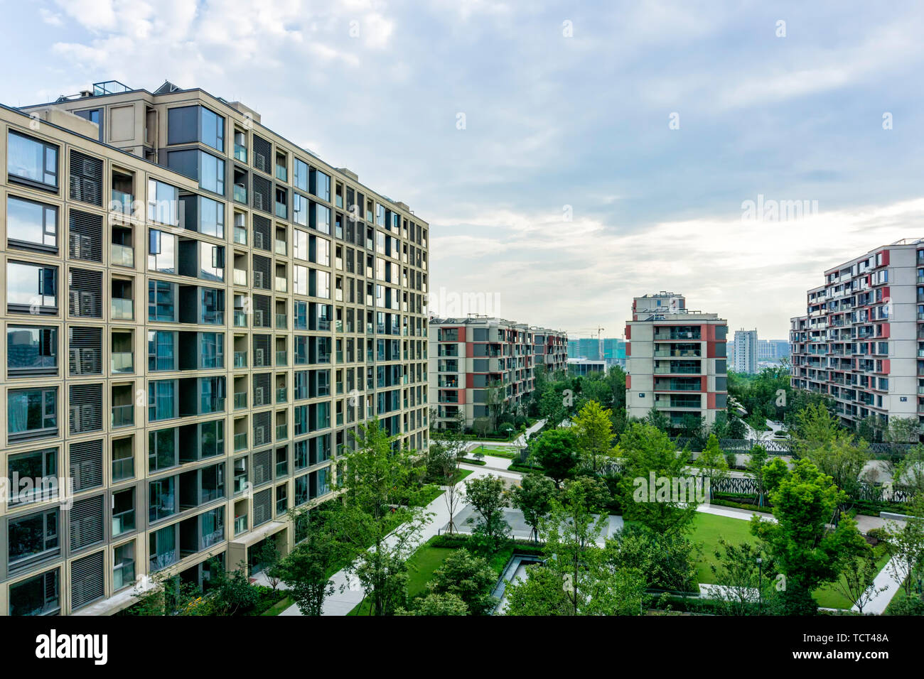 Real estate development Stock Photo - Alamy