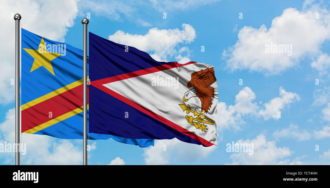 Congo american samoa flag hi-res stock photography and images - Alamy
