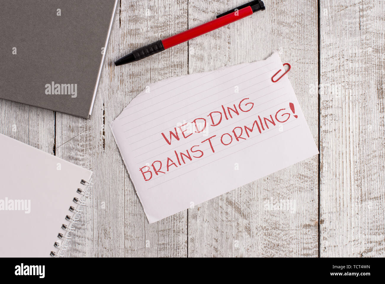Handwriting text Wedding Brainstorming. Conceptual photo Getting ...