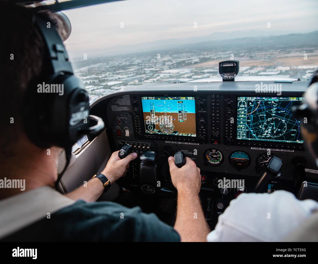 To fly a plane Stock Photo - Alamy