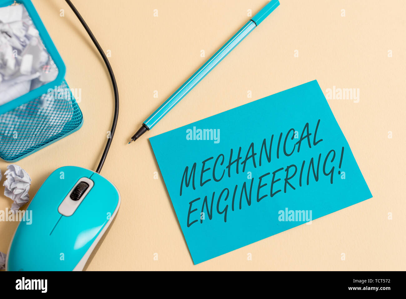 Writing note showing Mechanical Engineering. Business concept for deals ...