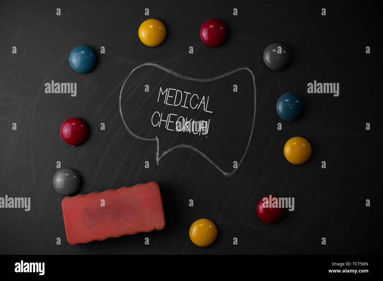 Handwriting text writing Medical Checkup. Conceptual photo thorough ...