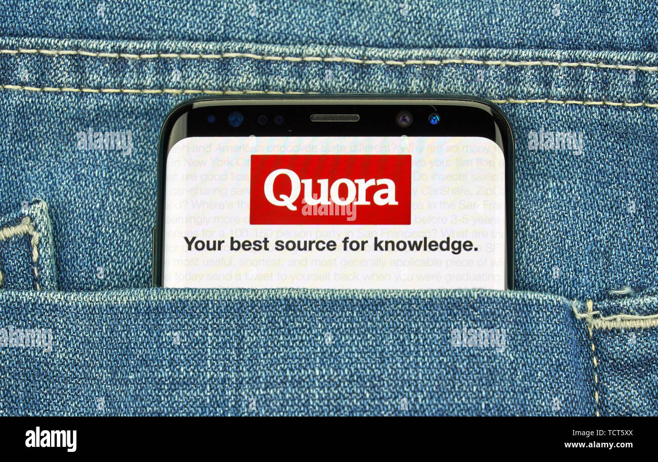 Quora logo hi-res stock photography and images - Alamy
