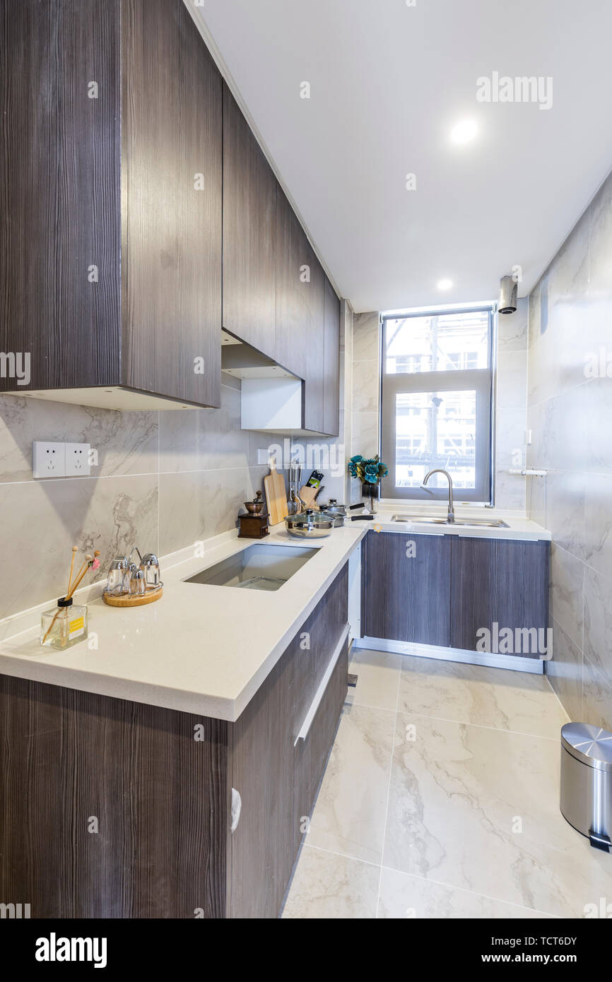 Space Design of Modern Model Room Stock Photo - Alamy