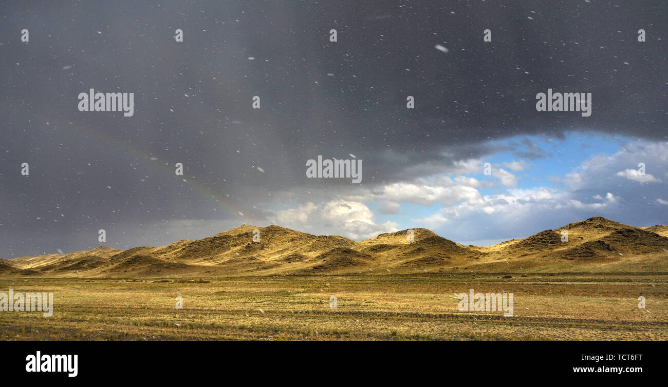 Northern Xinjiang scenery Stock Photo - Alamy