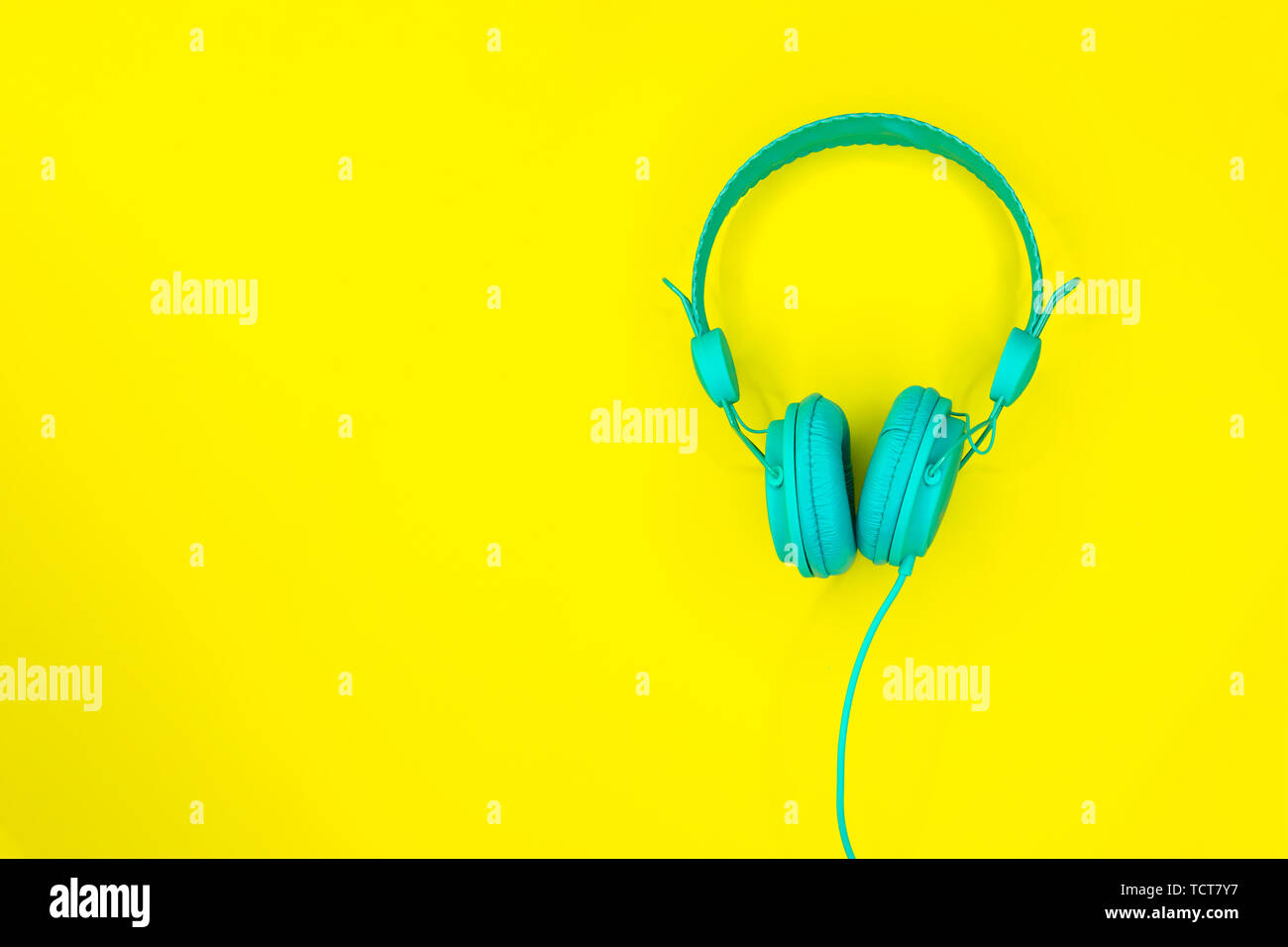 Headphone headset on bright hi-res stock photography and images - Alamy