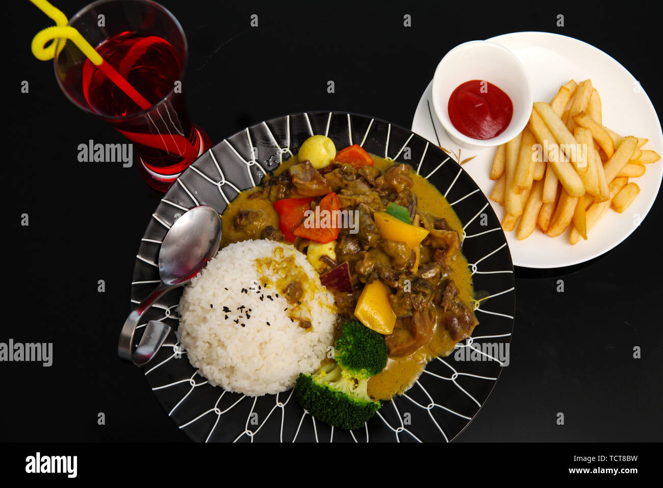 Gourmet Ingredients Food Traditional Gourmet Diet Recipes Stock Photo ...