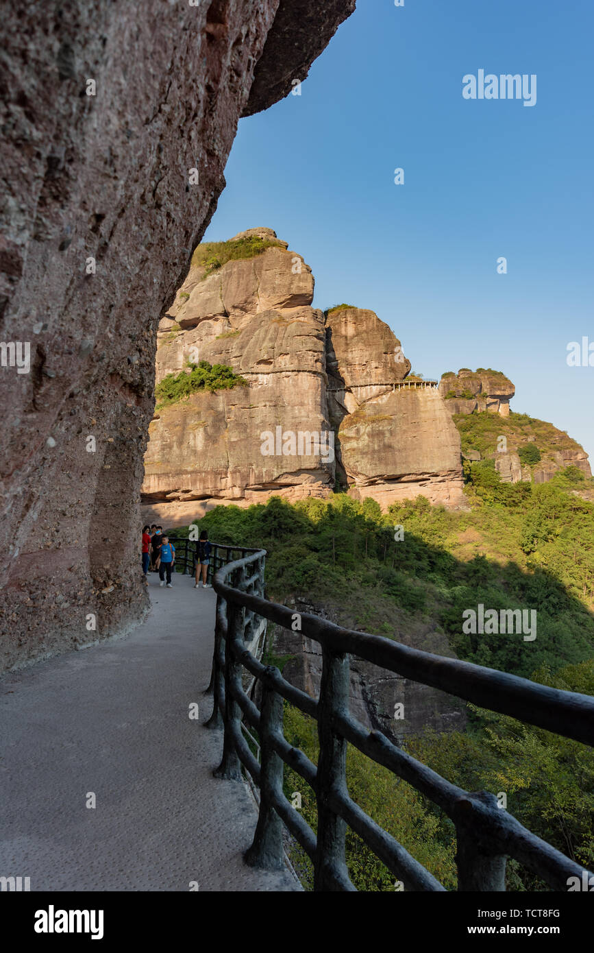 Danxia Geomorphology, Huoshan Tourism Area, Longchuan, Heyuan ...