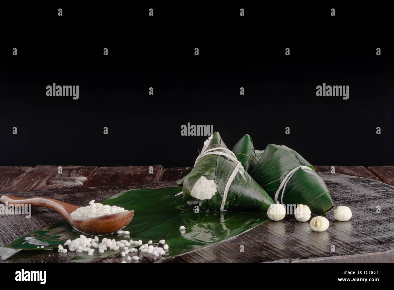 Chinese traditional Dragon Boat Festival food dumplings Stock Photo - Alamy