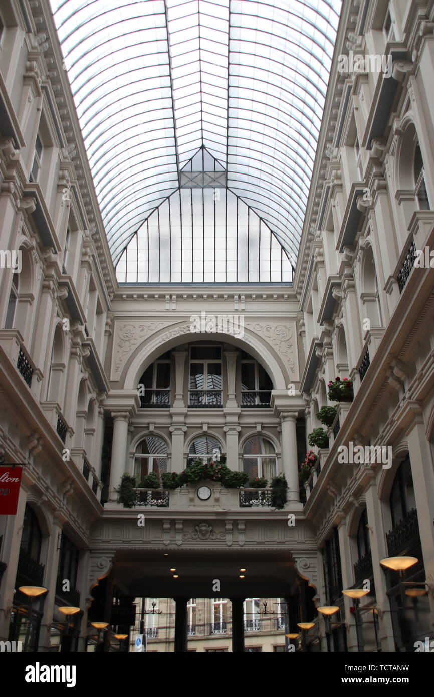 shopping mall in the center of the city of The Hague named Passage ...