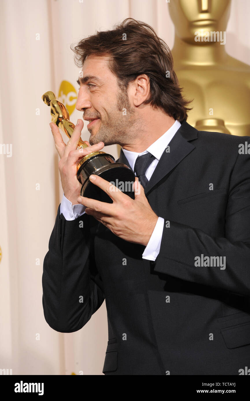 LOS ANGELES, CA. February 24, 2008: Javier Bardem at the 80th Annual ...