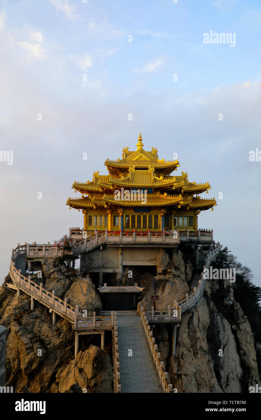 The scenery of Laojunshan Scenic Area, Luanchuan County, Luoyang City ...