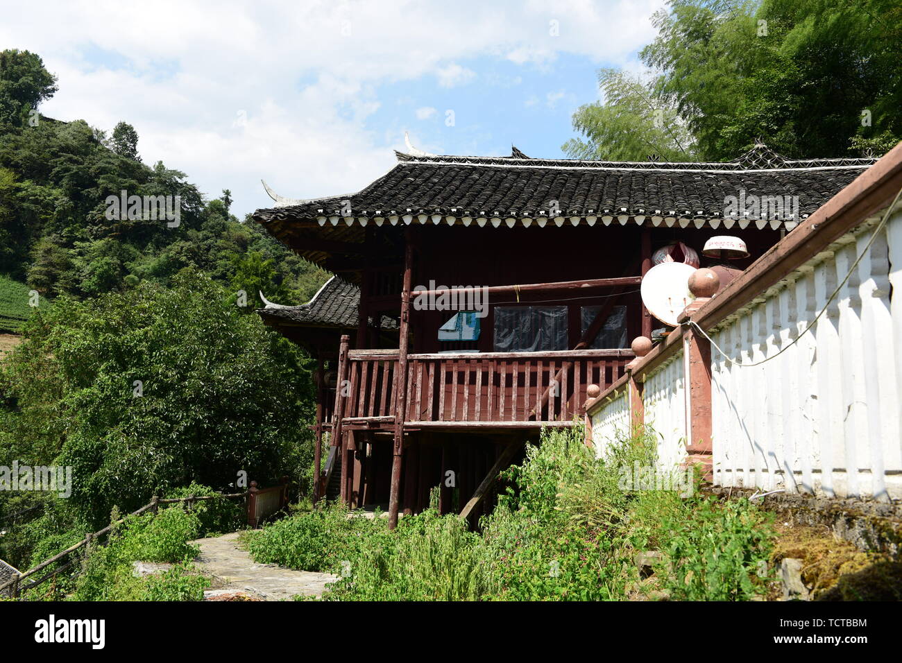Tang Jia Yard, Enshi City, Hubei Province Stock Photo - Alamy
