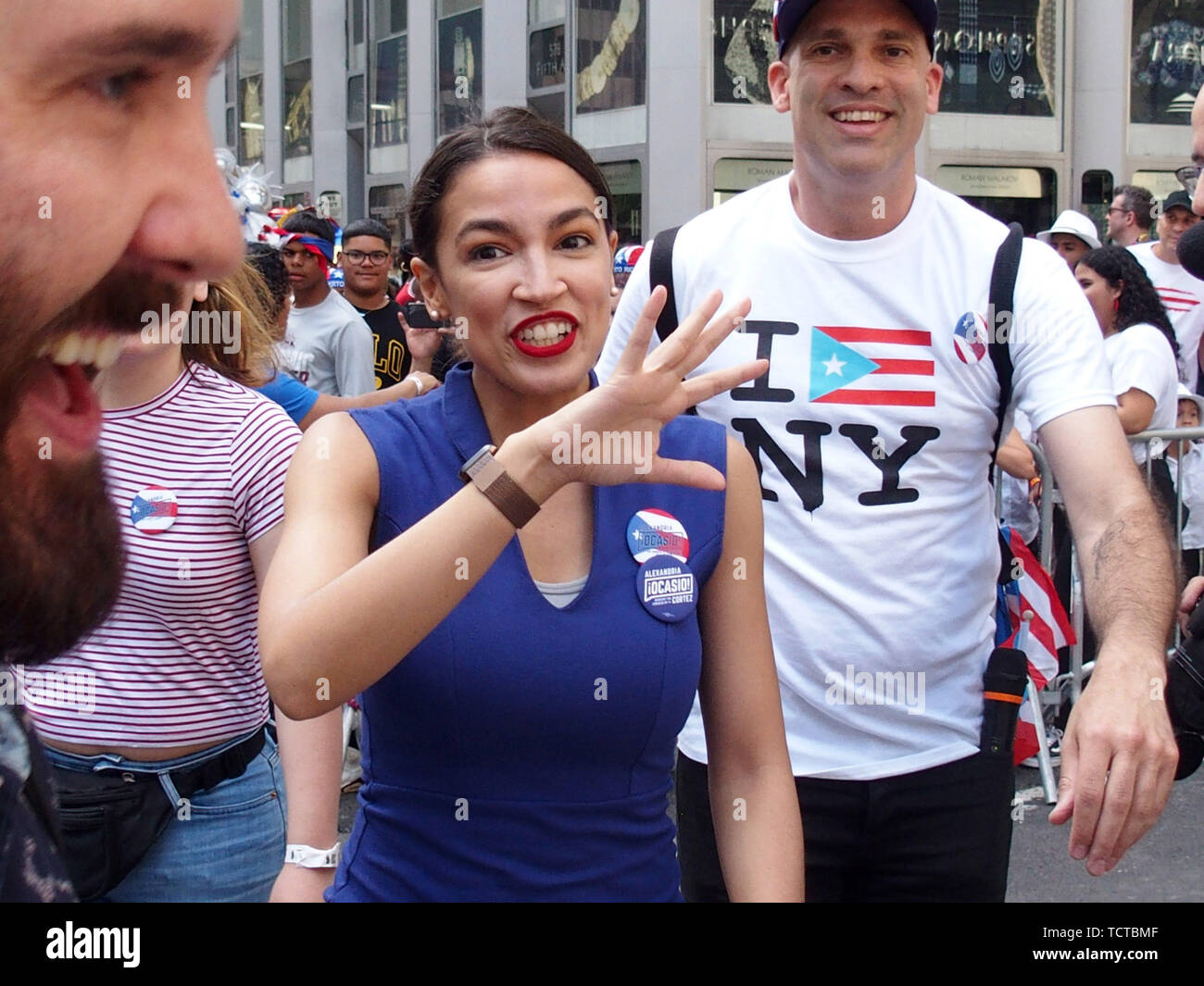 June 9, 2019 - New York, New York, U.S. - 62nd Puerto Rican Day Parade ...