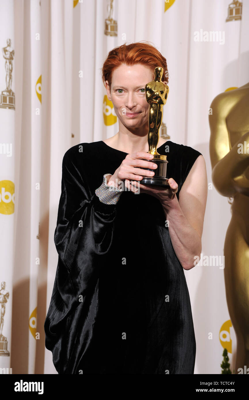 LOS ANGELES, CA. February 24, 2008: Tilda Swinton at the 80th Annual ...