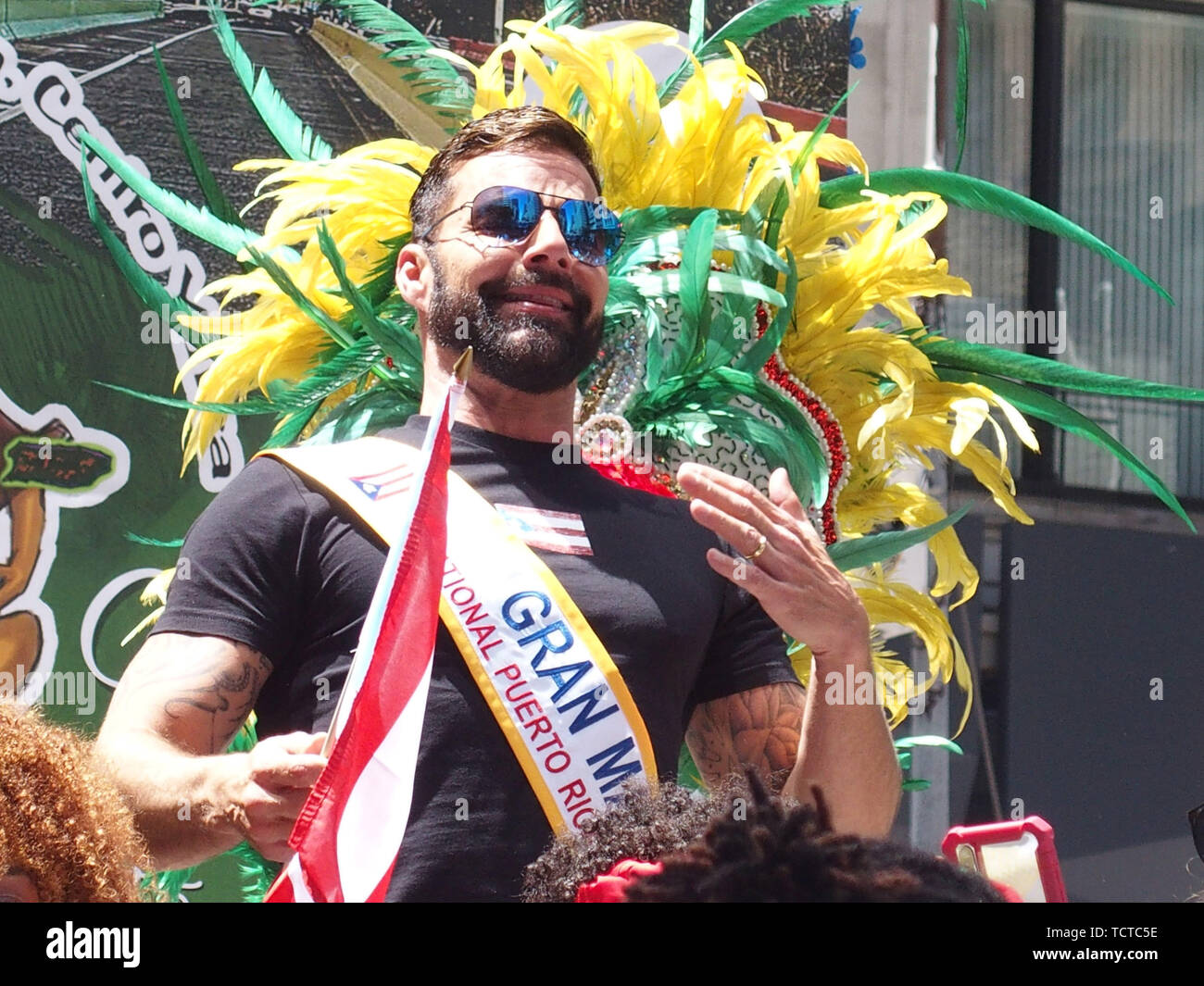 June 9, 2019 - New York, New York, U.S. - 62nd Puerto Rican Day Parade ...