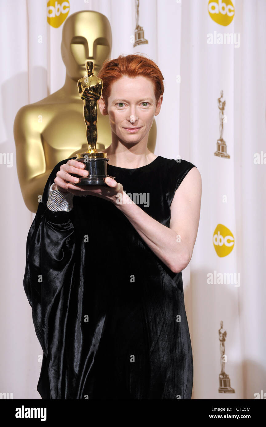 LOS ANGELES, CA. February 24, 2008: Tilda Swinton at the 80th Annual ...