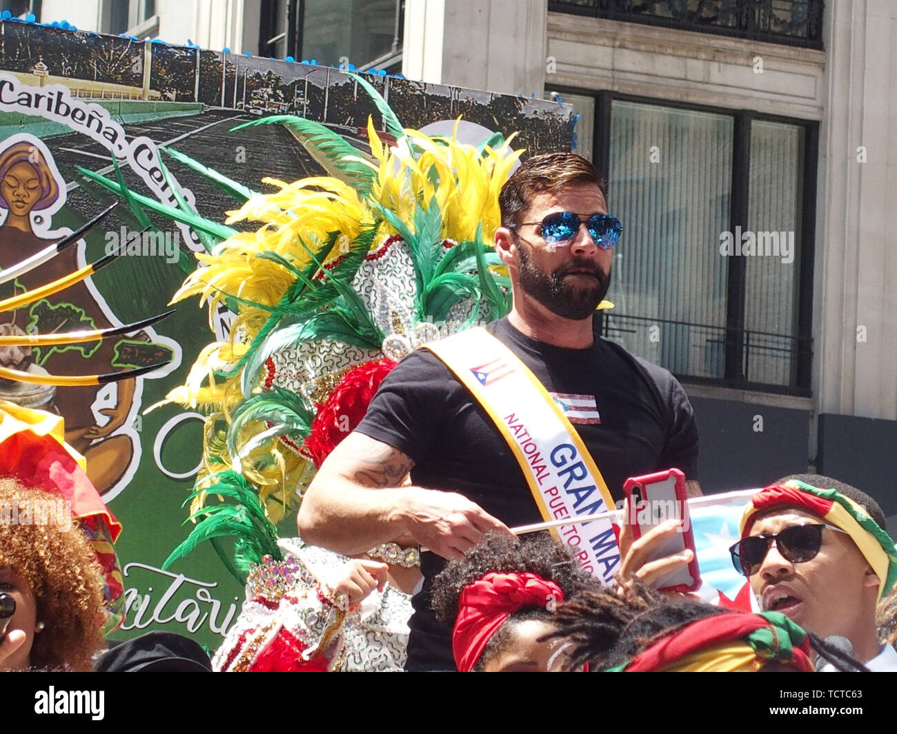 June 9, 2019 - New York, New York, U.S. - 62nd Puerto Rican Day Parade ...