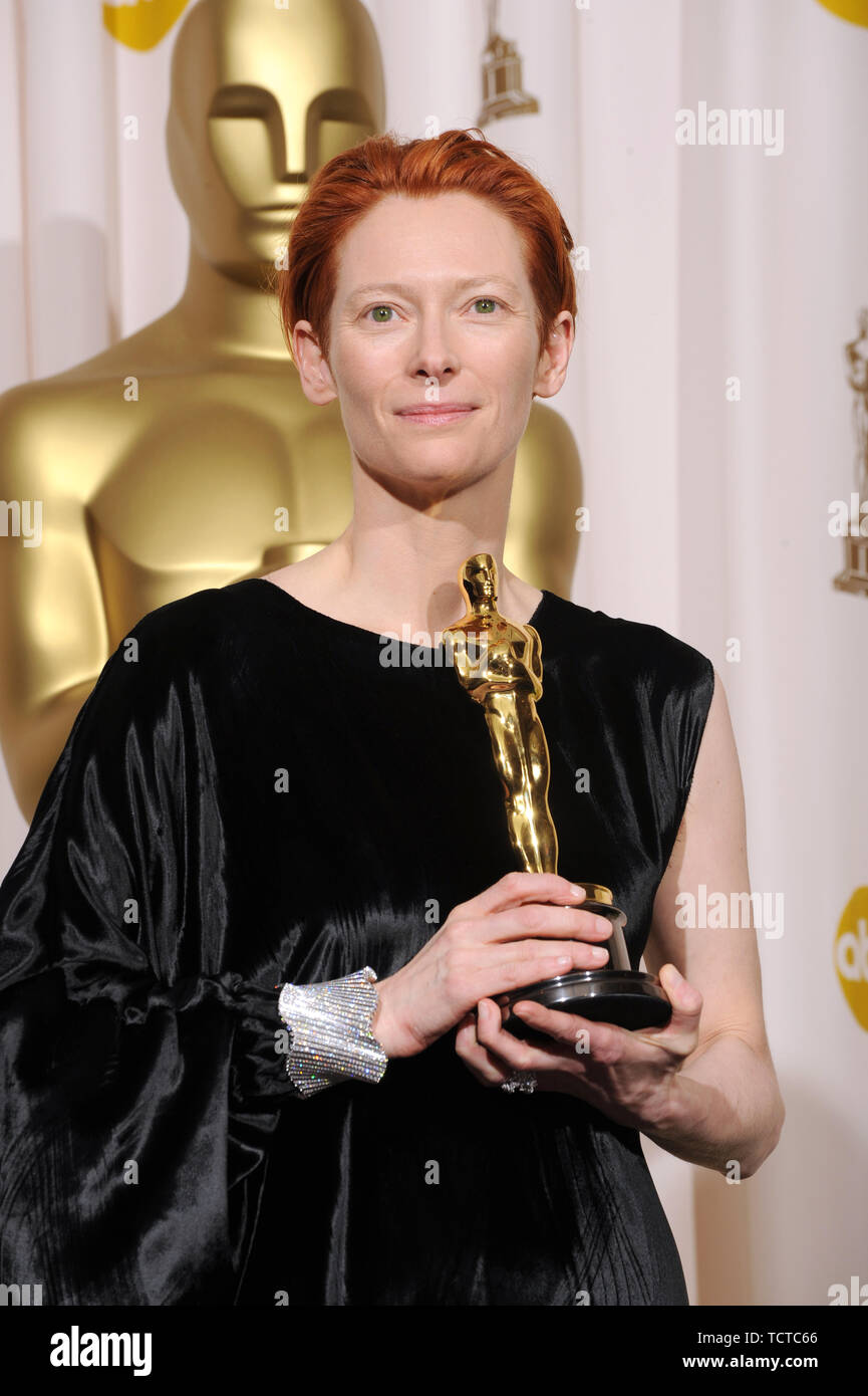LOS ANGELES, CA. February 24, 2008: Tilda Swinton at the 80th Annual ...