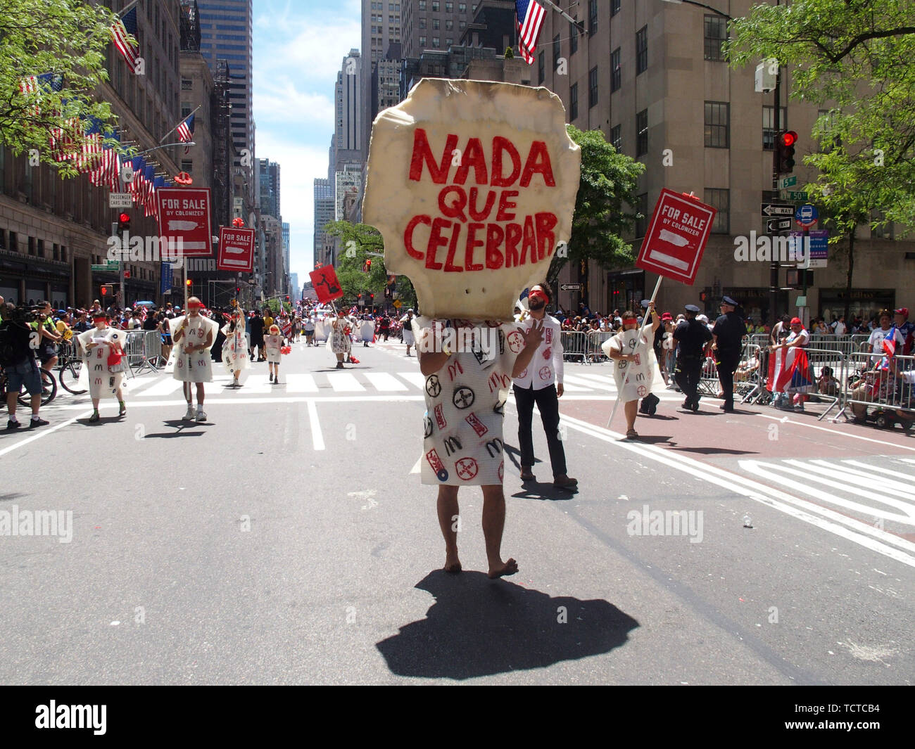 June 9, 2019 - New York, New York, U.S. - 62nd Puerto Rican Day Parade ...