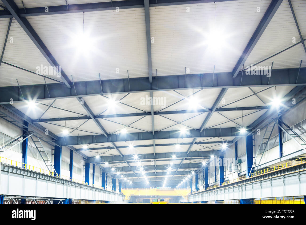 Interior of factory workshop Stock Photo - Alamy