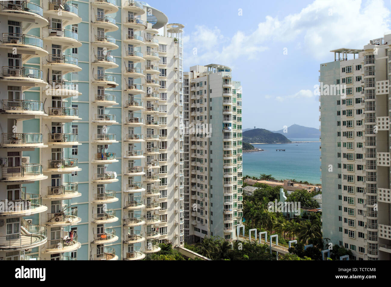 High-rise residential community Stock Photo - Alamy