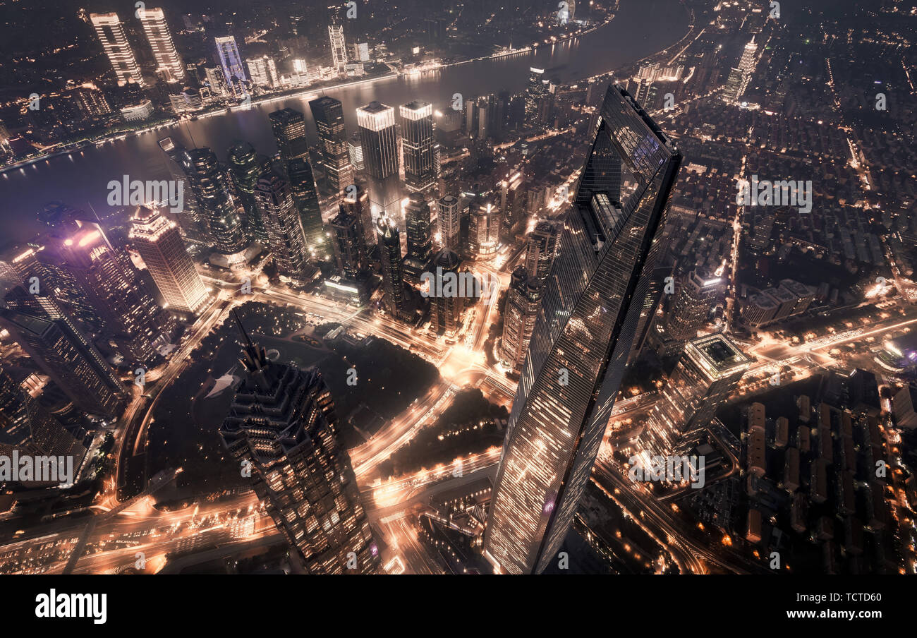 Shanghai Lujiazui Shanghai Center Stock Photo - Alamy