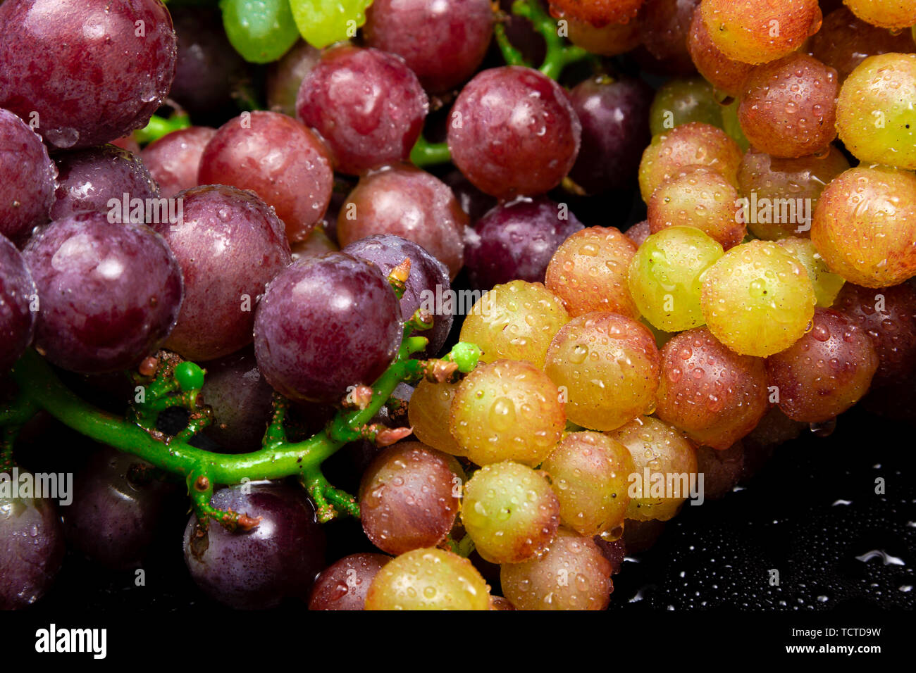 Multiple grape combinations Stock Photo - Alamy