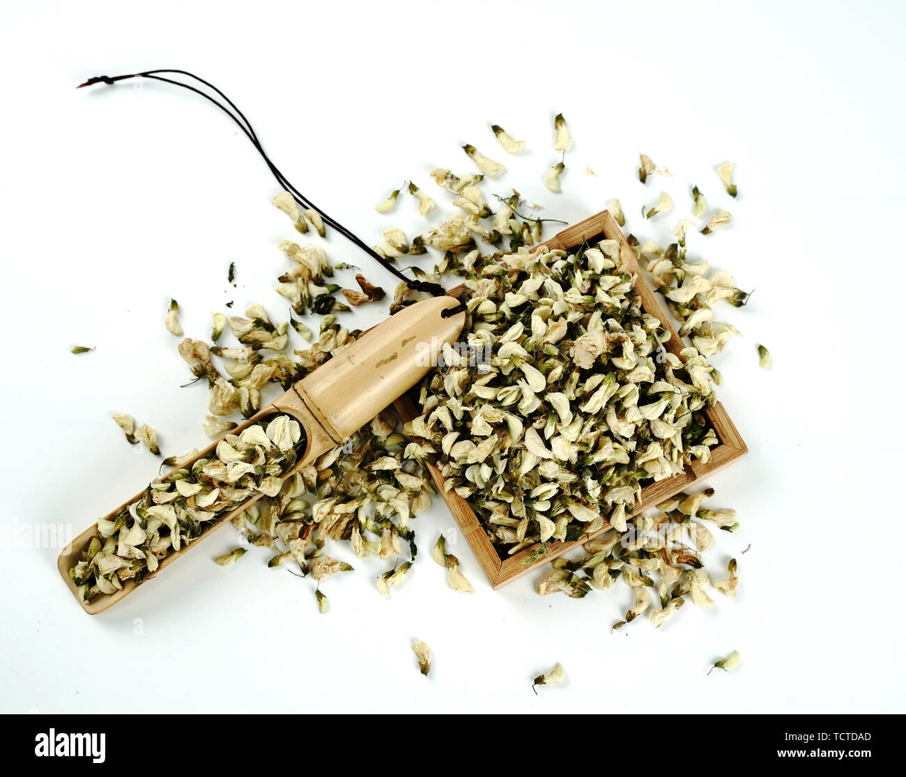 Dried locust flower Stock Photo - Alamy