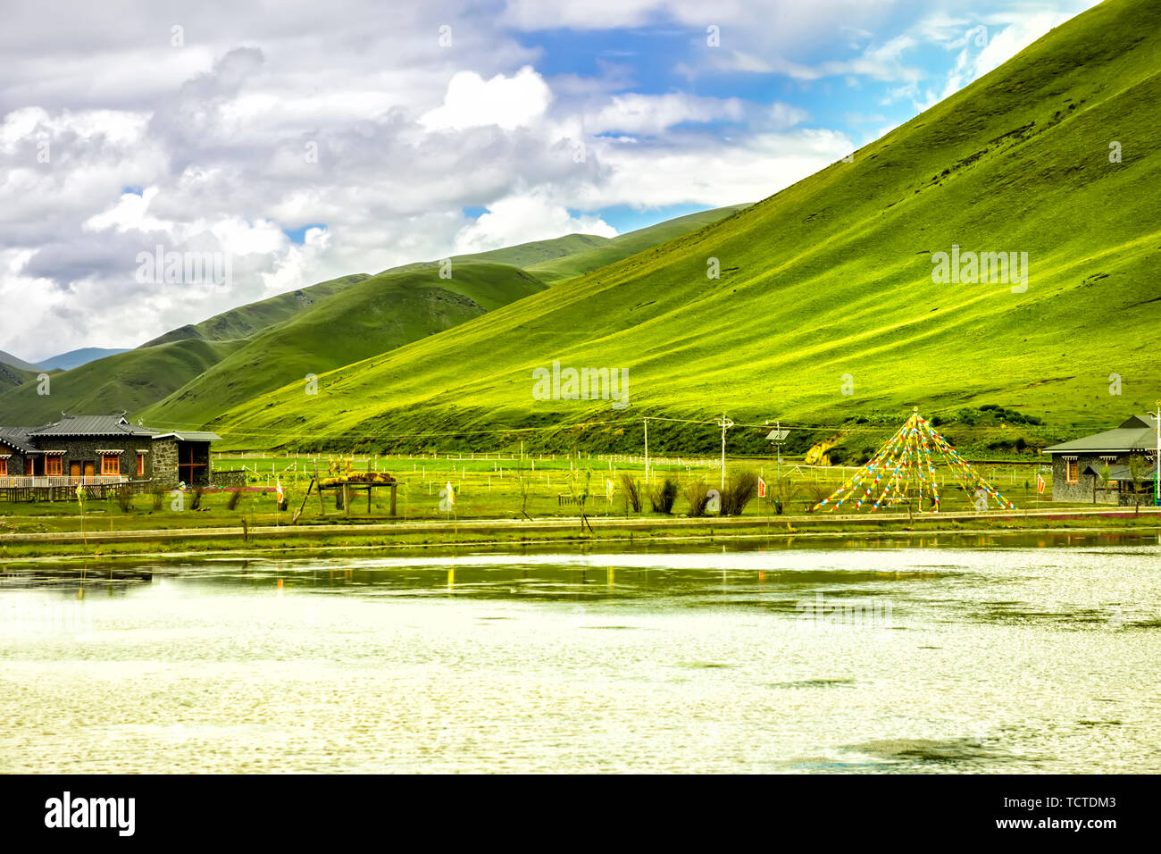 Pastime litang scenery in western sichuan scenery scenery travel ...