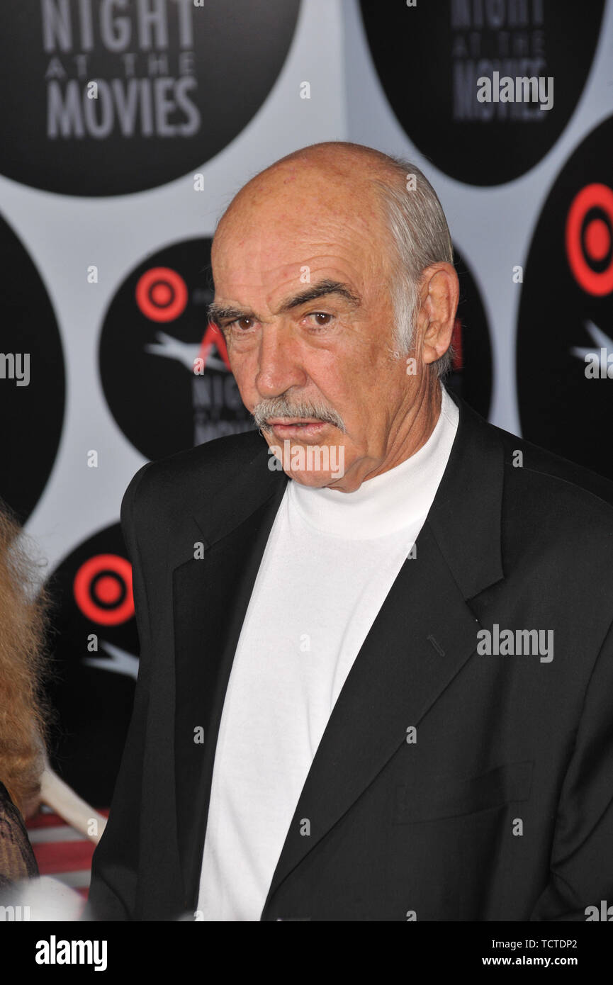LOS ANGELES, CA. October 01, 2008: Sean Connery at AFI's Night at the ...