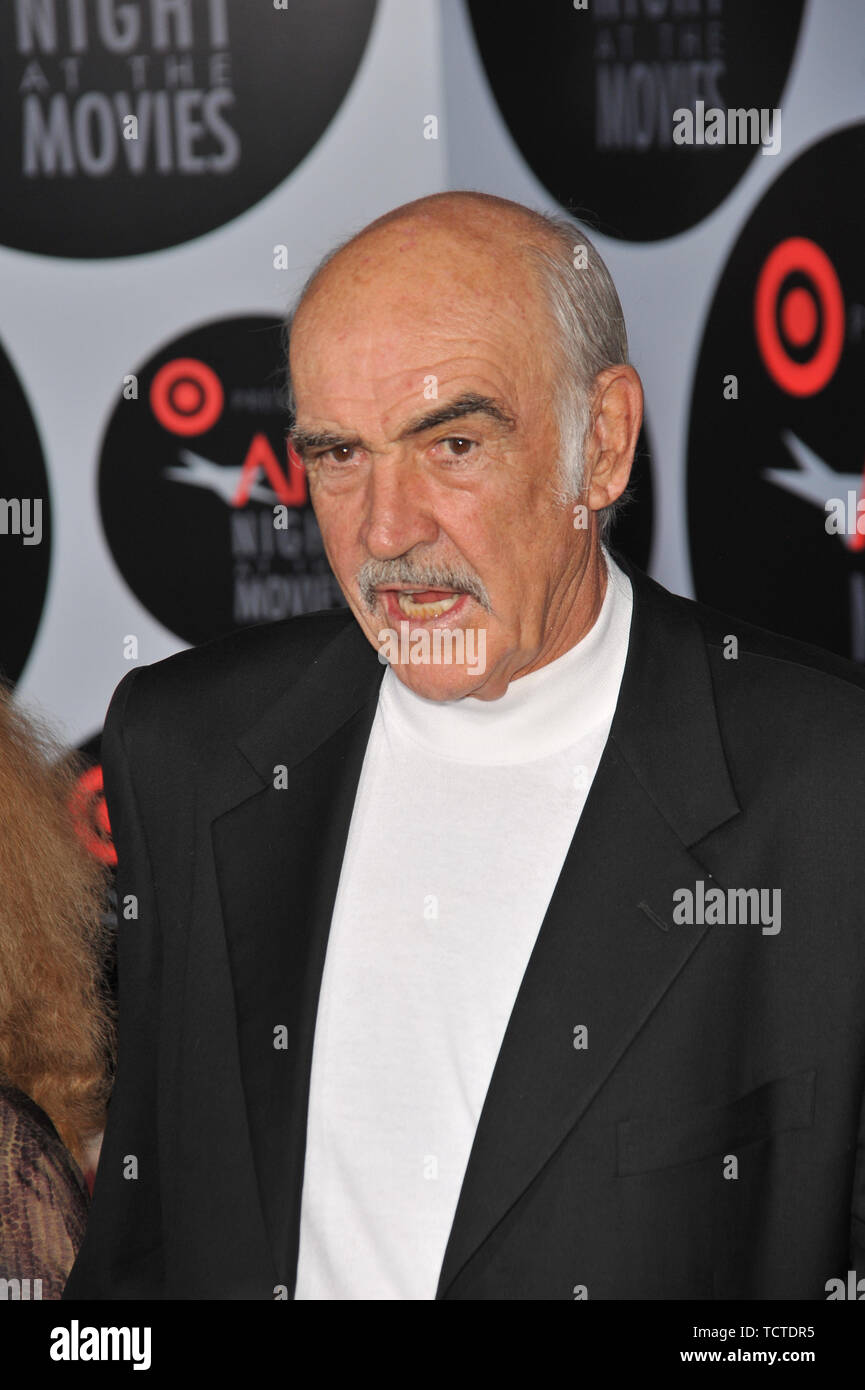 LOS ANGELES, CA. October 01, 2008: Sean Connery at AFI's Night at the ...