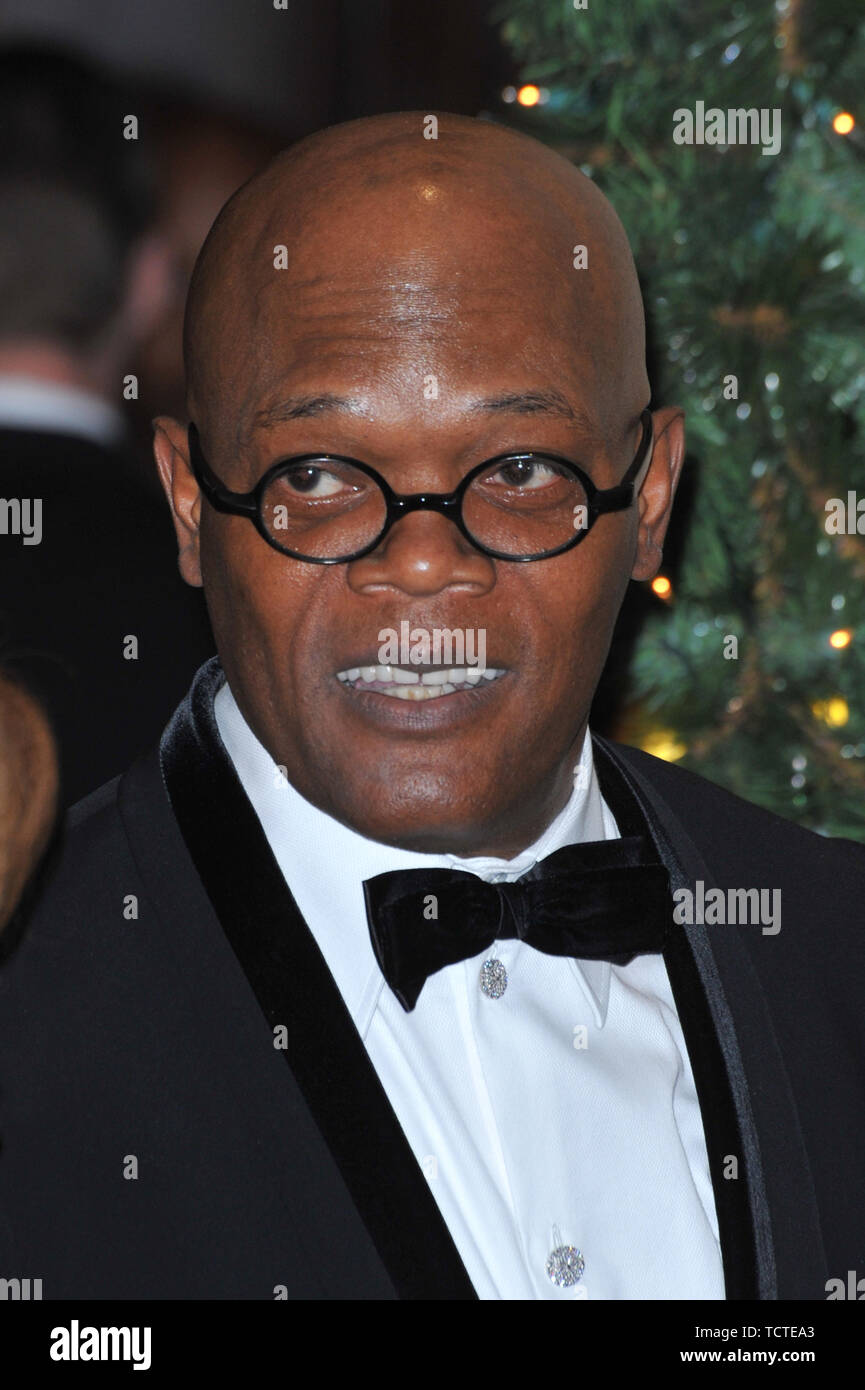 Samuel jackson bald hi-res stock photography and images - Alamy