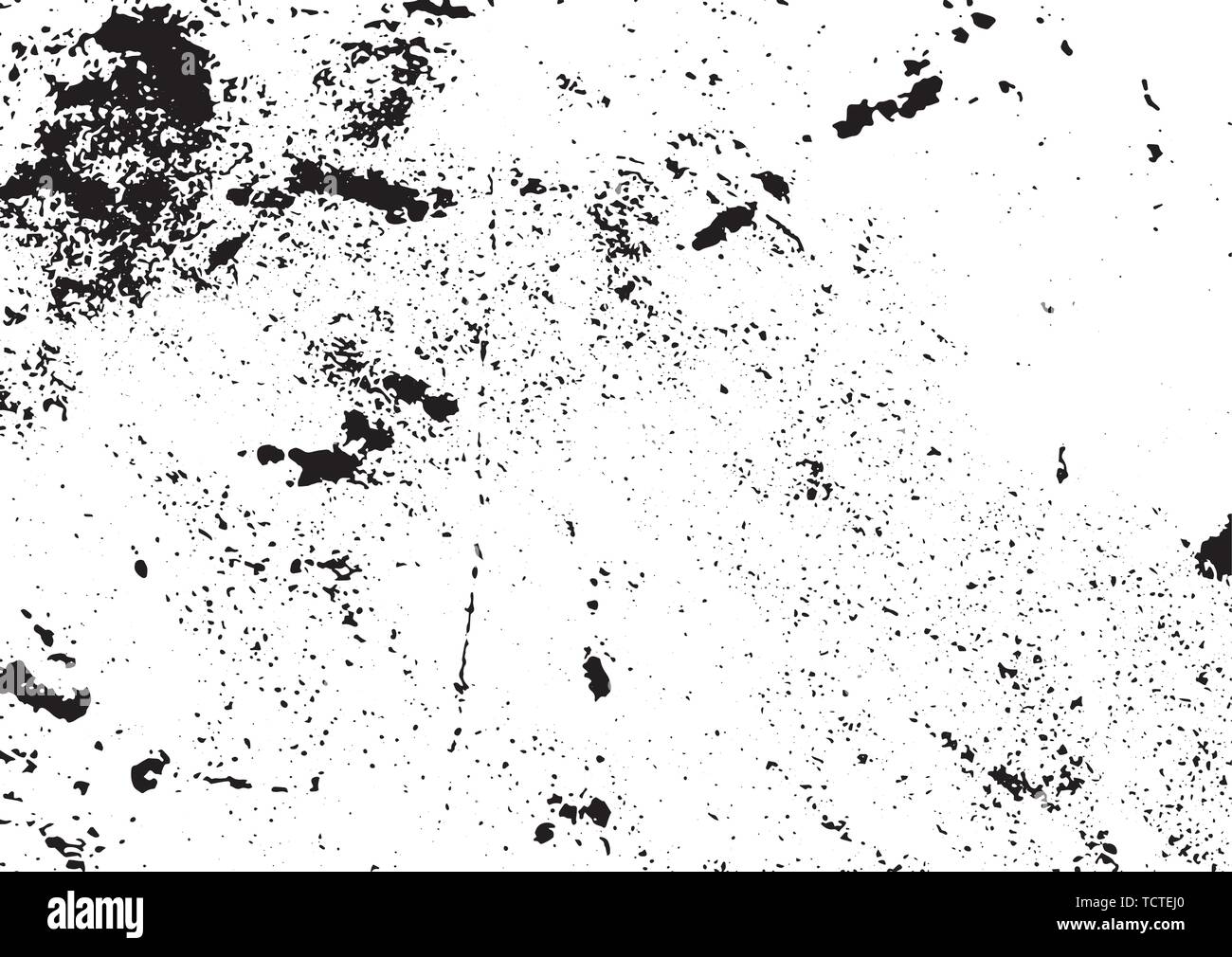 Black and white grunge. Distress overlay texture. Abstract surface dust ...